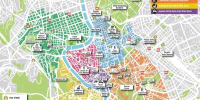 روما خريطة خرائط روما (لاتسيو - إيطاليا)